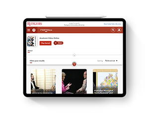 Alexander Street Content Now Integrated into Canvas | Rutgers ...