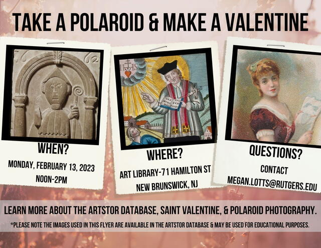 Take a Polaroid and Make a Valentine | Rutgers University Libraries